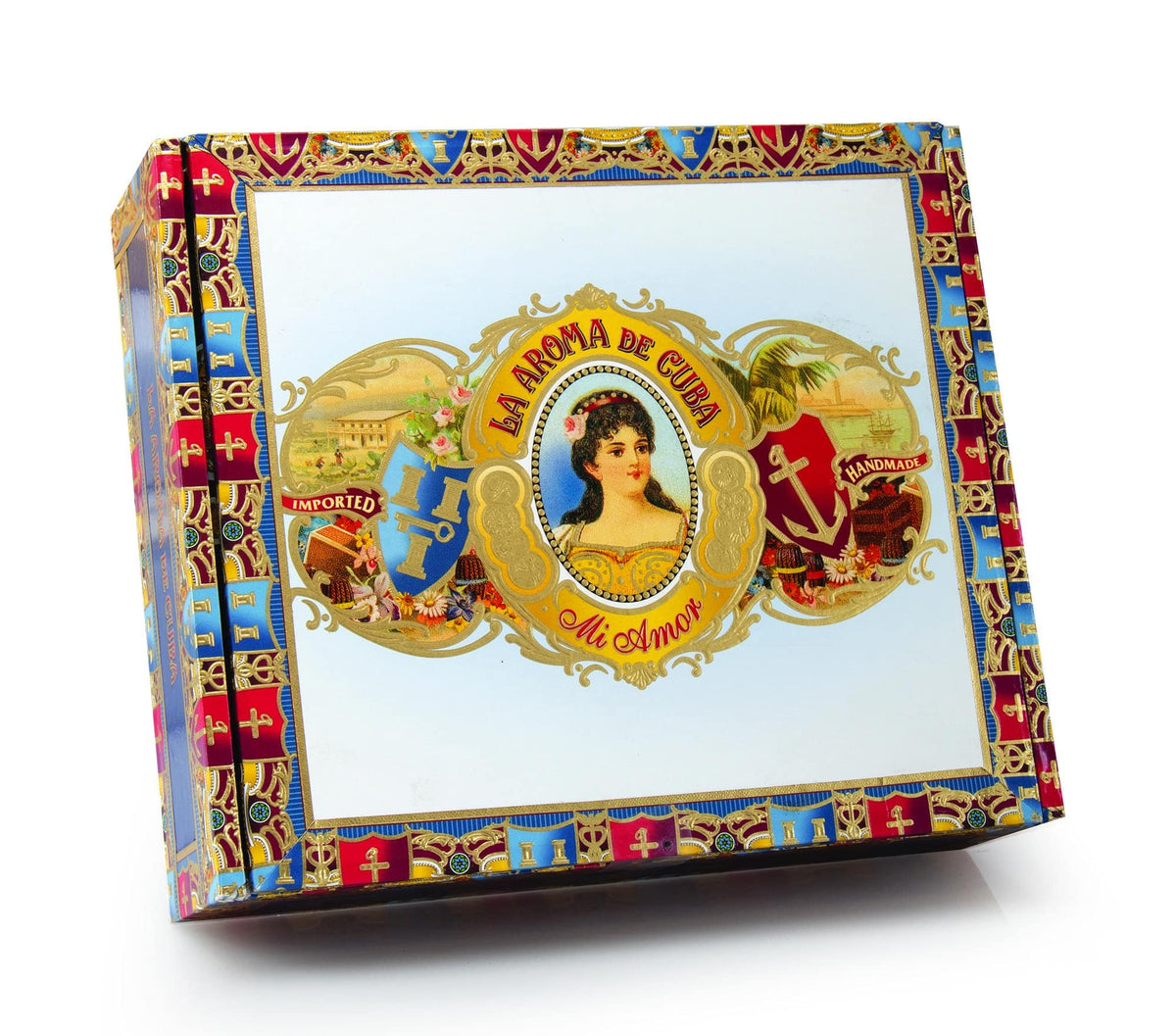 La Aroma De Cuba Mi Amor Contemporary Empty Cigar Box – Empty Cigar Boxes