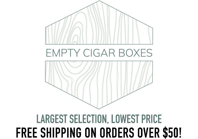 Classic Empty Cigar Boxes (10 Pack)