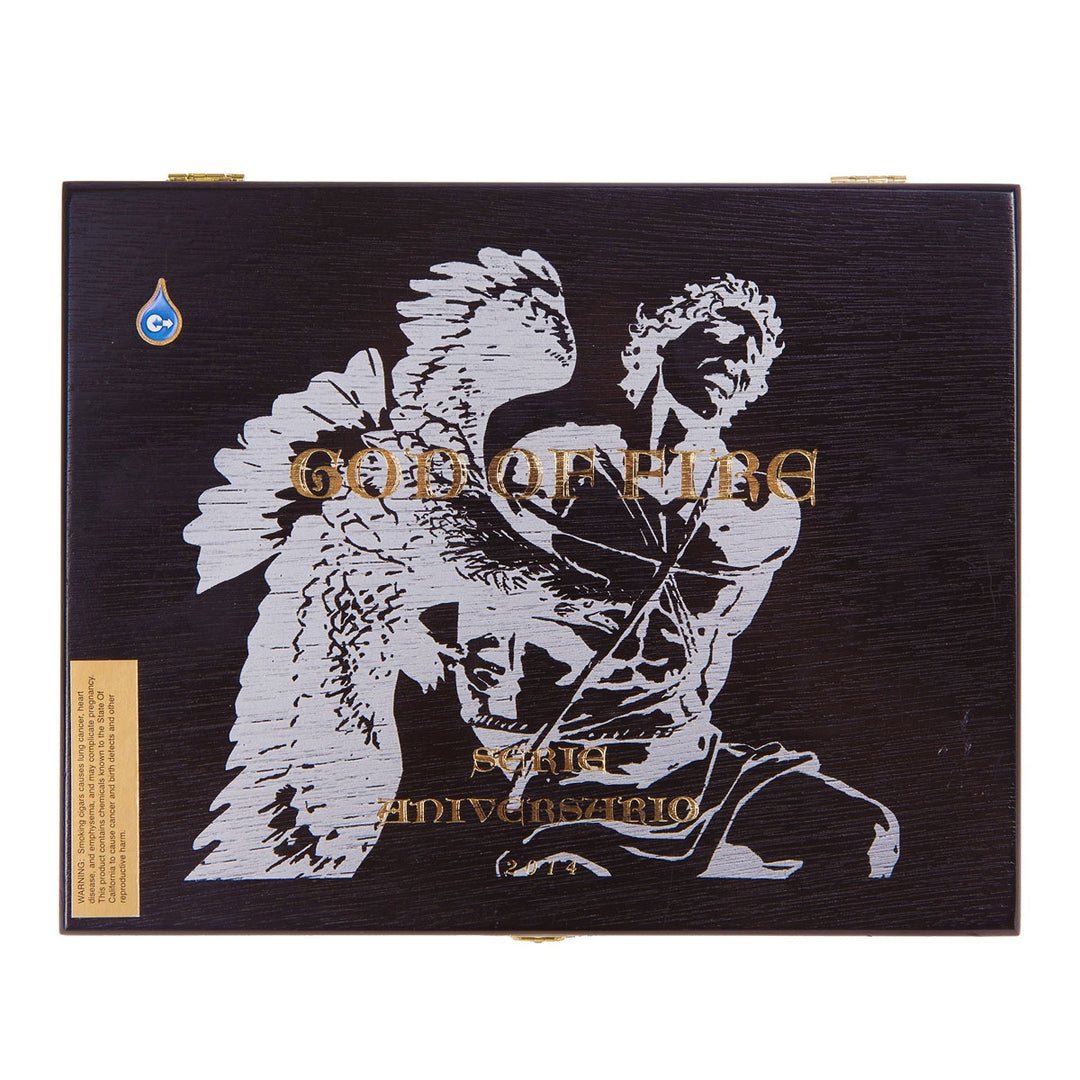 God of Fire Black Contemporary Empty Cigar Box – Empty Cigar Boxes